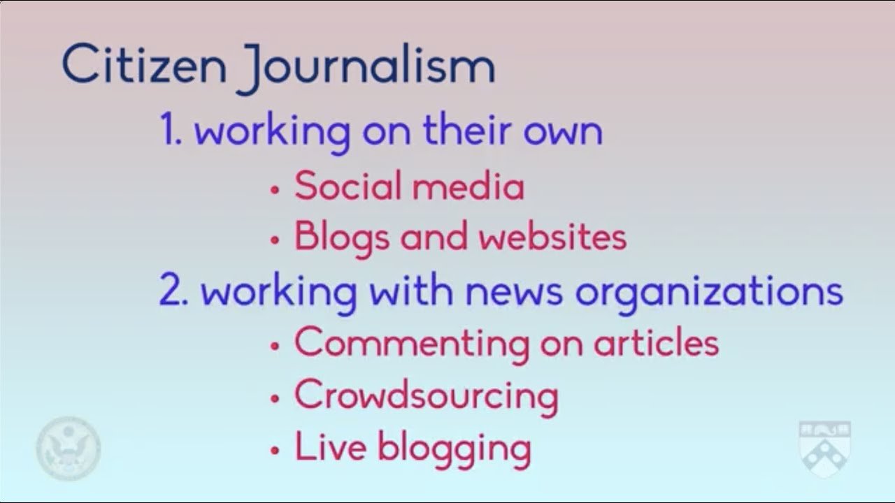 What is citizen journalism? - BAKAYRBLOG